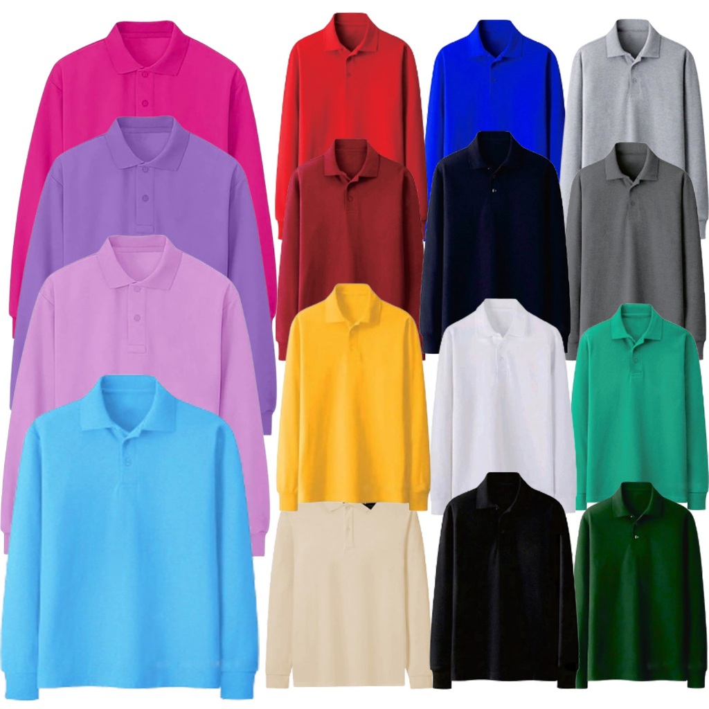 Men's and Women's Long Polo Shirts / Long Sleeve Lakos Polo Shirts ...
