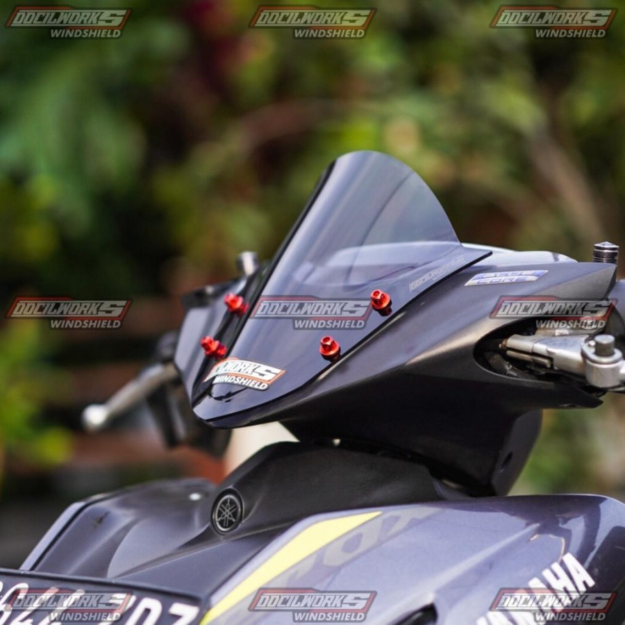 Windshield Visor Aerox V2 Old Alpha Model Sectbill Plain without ...