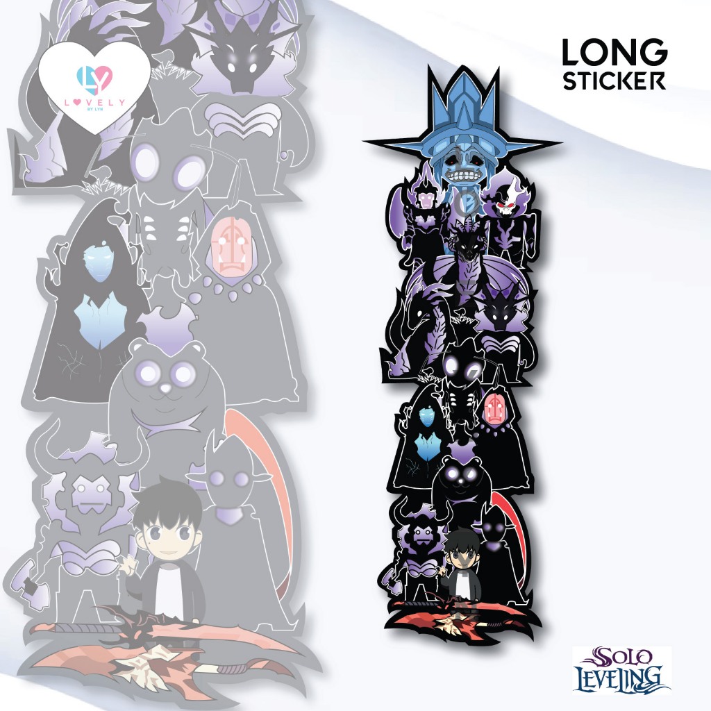 Long Sticker Solo Leveling Diecut | Shopee Philippines