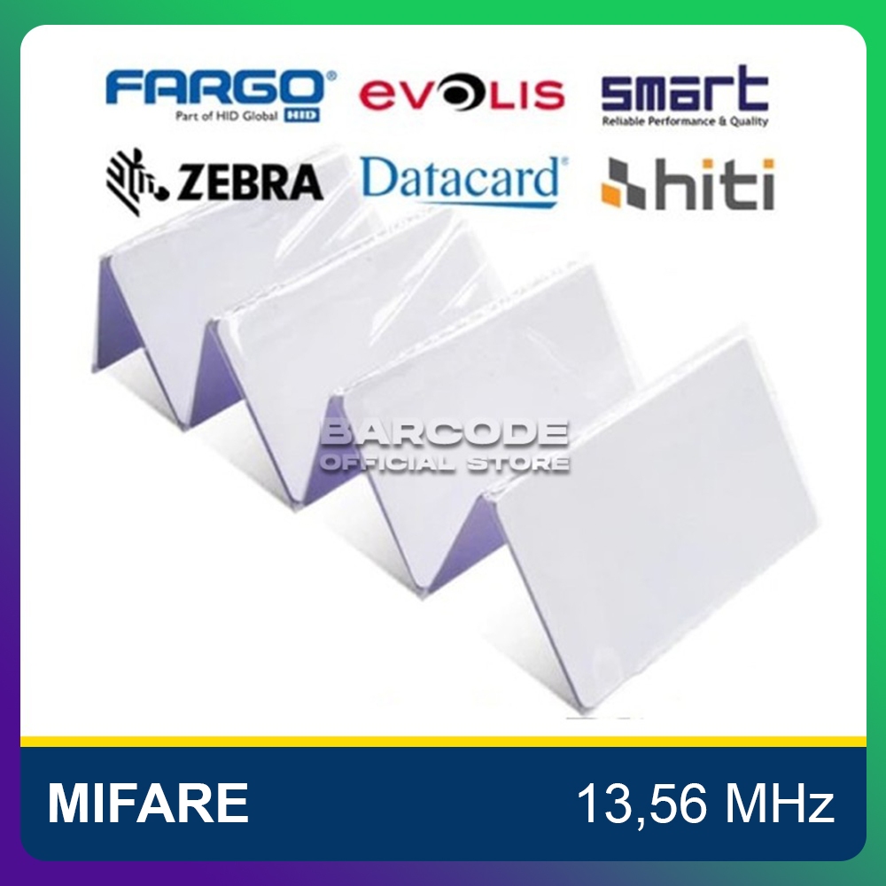 Rfid Card RFID Card 13.56 MHz Mifare RFID for ID Card Printer PVC ...