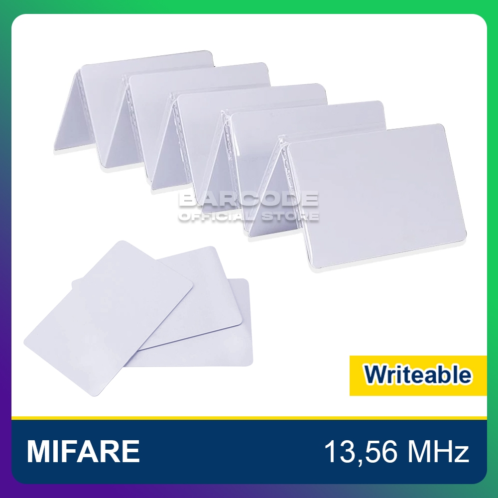Rfid Mifare Card 13.56MHz Writable PVC ID Card Rewritable 13,56MHz ...