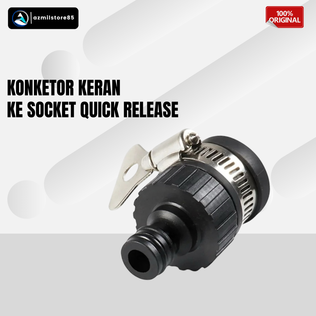 FAUCET CONNECTOR TO WATER HOSE QUICK RELEASE | Shopee Philippines