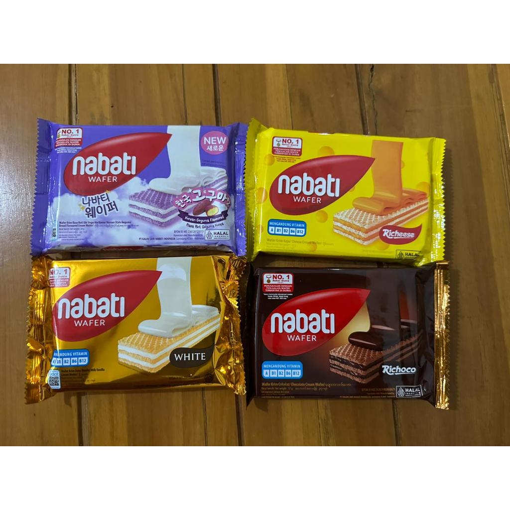 Nabati Wafer Richeese Richoco Wafer Regular - Net 37 gr | Shopee ...