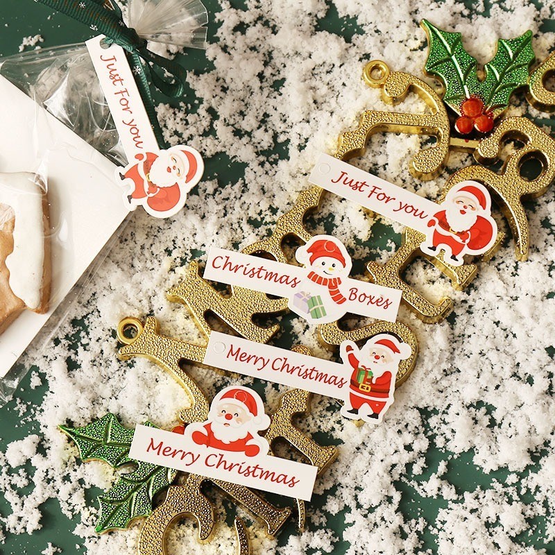 20pcs Cute Christmas hangtag Labels For hampers box Decoration ...
