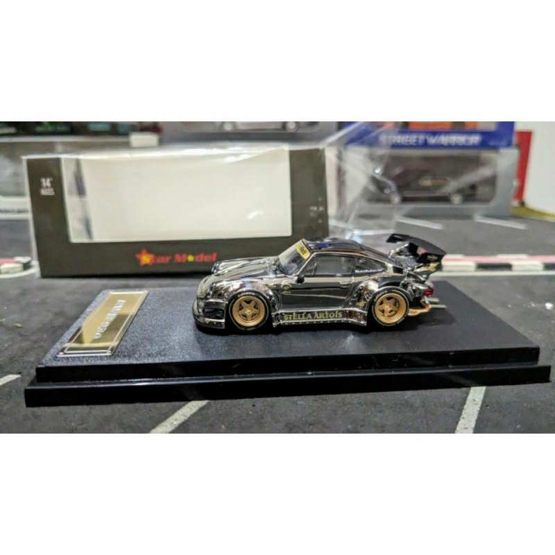 Diecast Star Model Porsche RWB 930 Black Chrome | Shopee Philippines