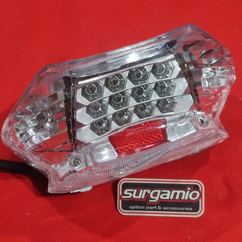 Mio sporty smile led rear light Stop lamp | Shopee Philippines
