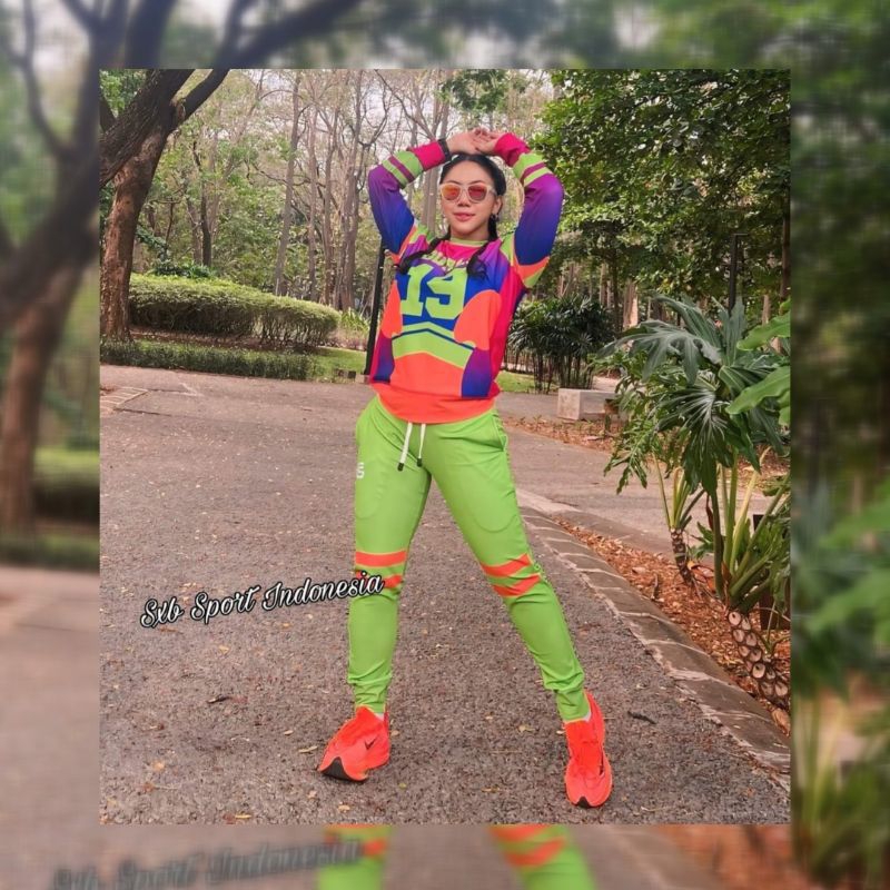 Sxb GOALS GLOW Aerobic Sportswear Suit | Shopee Philippines