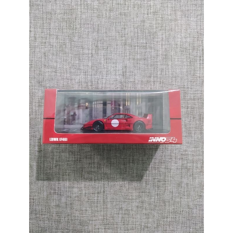 MERAH Inno64 Ferrari F40 LBWK Red | Shopee Philippines