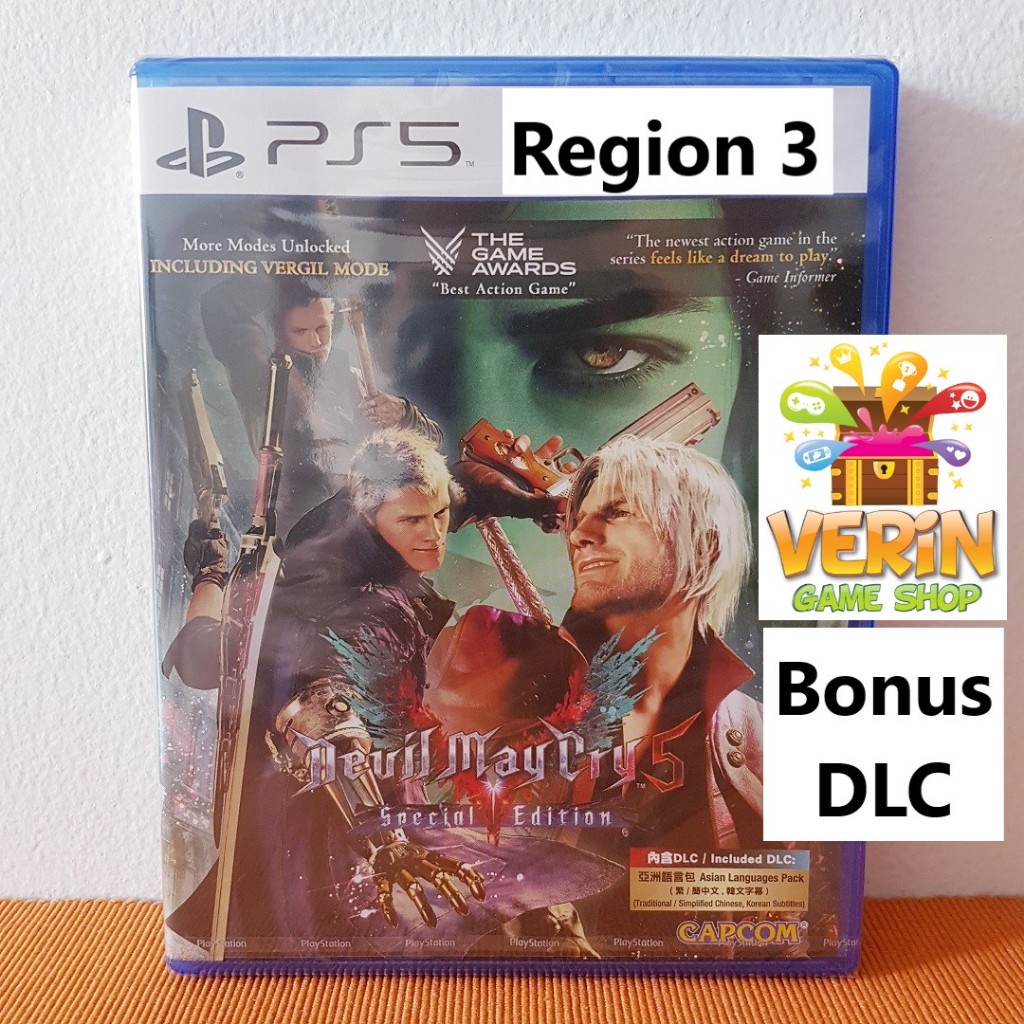 DMC Ps5 Devil May Cry 5 Special Edition - DMC5/DMC5 Special Edition | Shopee Philippines