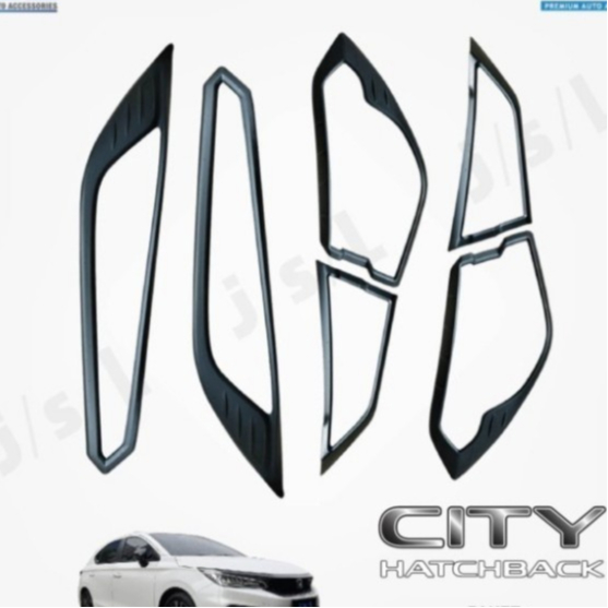 List of Front and Rear Garnishes for City HB 2021 Black. | Shopee ...