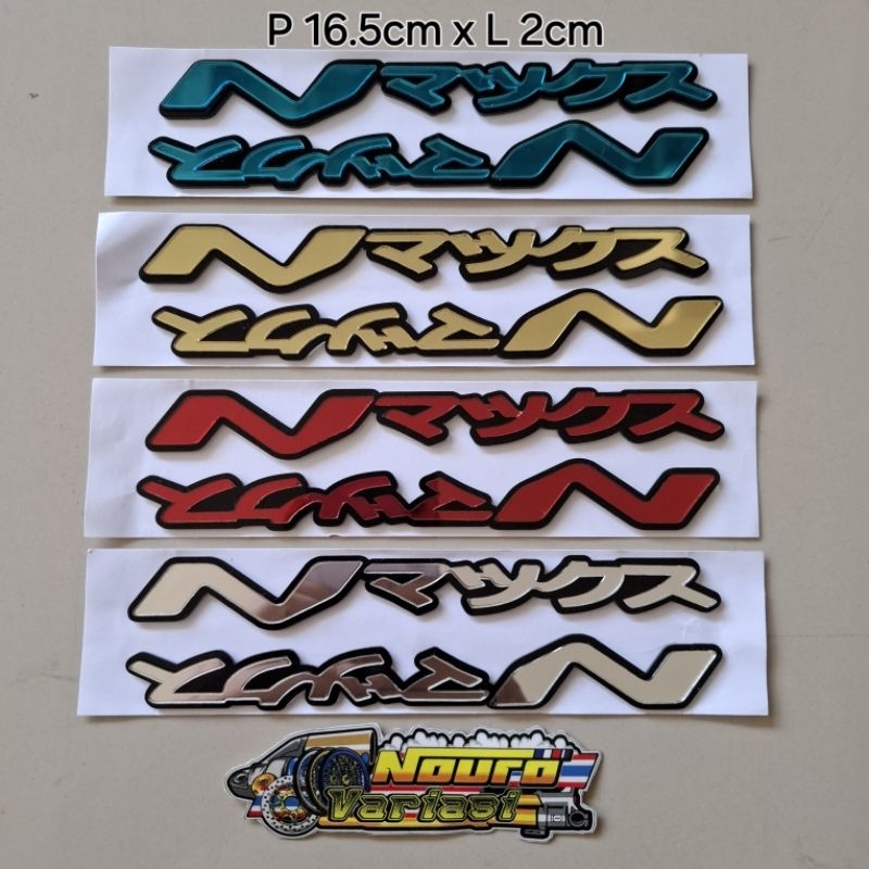 Quality embossed Japanese Yamaha Nmax Emblem | Shopee Philippines