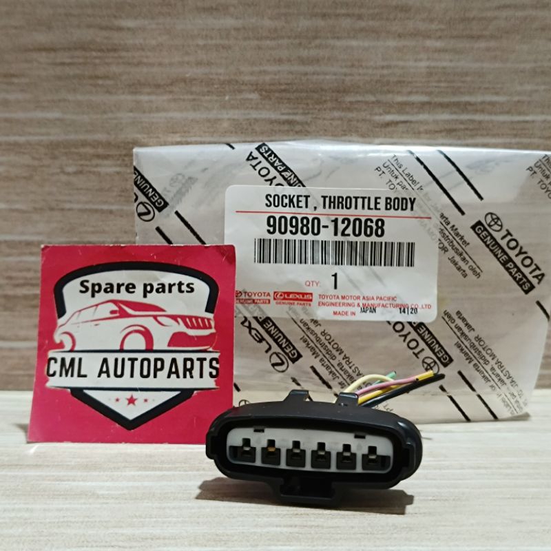 Throttle Body Socket 90980-12068 VIOS, INNOVA, CAMRY | Shopee Philippines