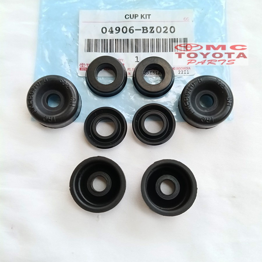 Rear Brake Rubber Cup Kit Set Cap Cap Kit Rubber Sentral Master Brake ...