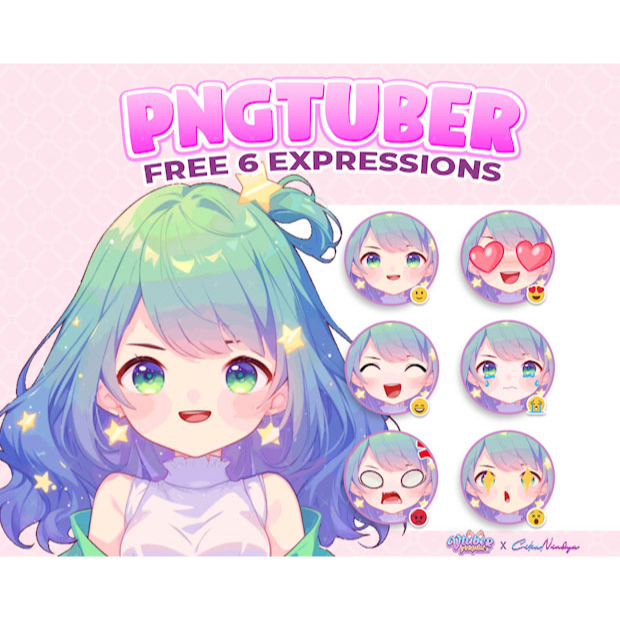 Add Uniqueness In Your Streaming With Cute And Creative PNG Tuber, Cute ...