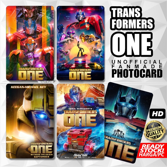 Photocard TRANSFORMERS Rise of The Beast One Unofficial Photo Card Card ...