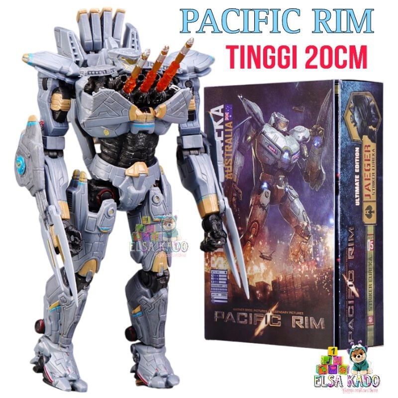 Neca Pacific Rim Jaeger Striker Eureka Action Figure Robot 20cm ...