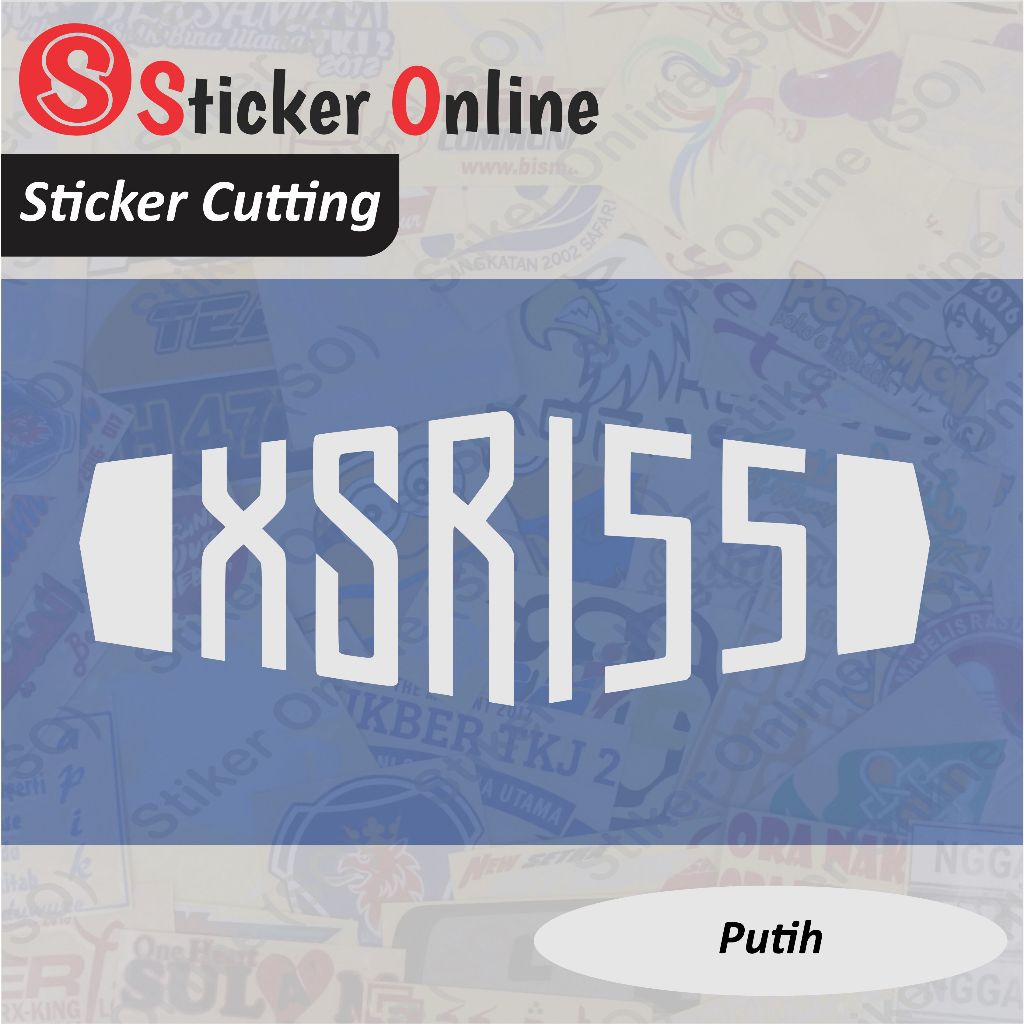 Xsr 155 Logo Sticker | Sticker Cutting Logo XSR 155 Yamaha Motor ...