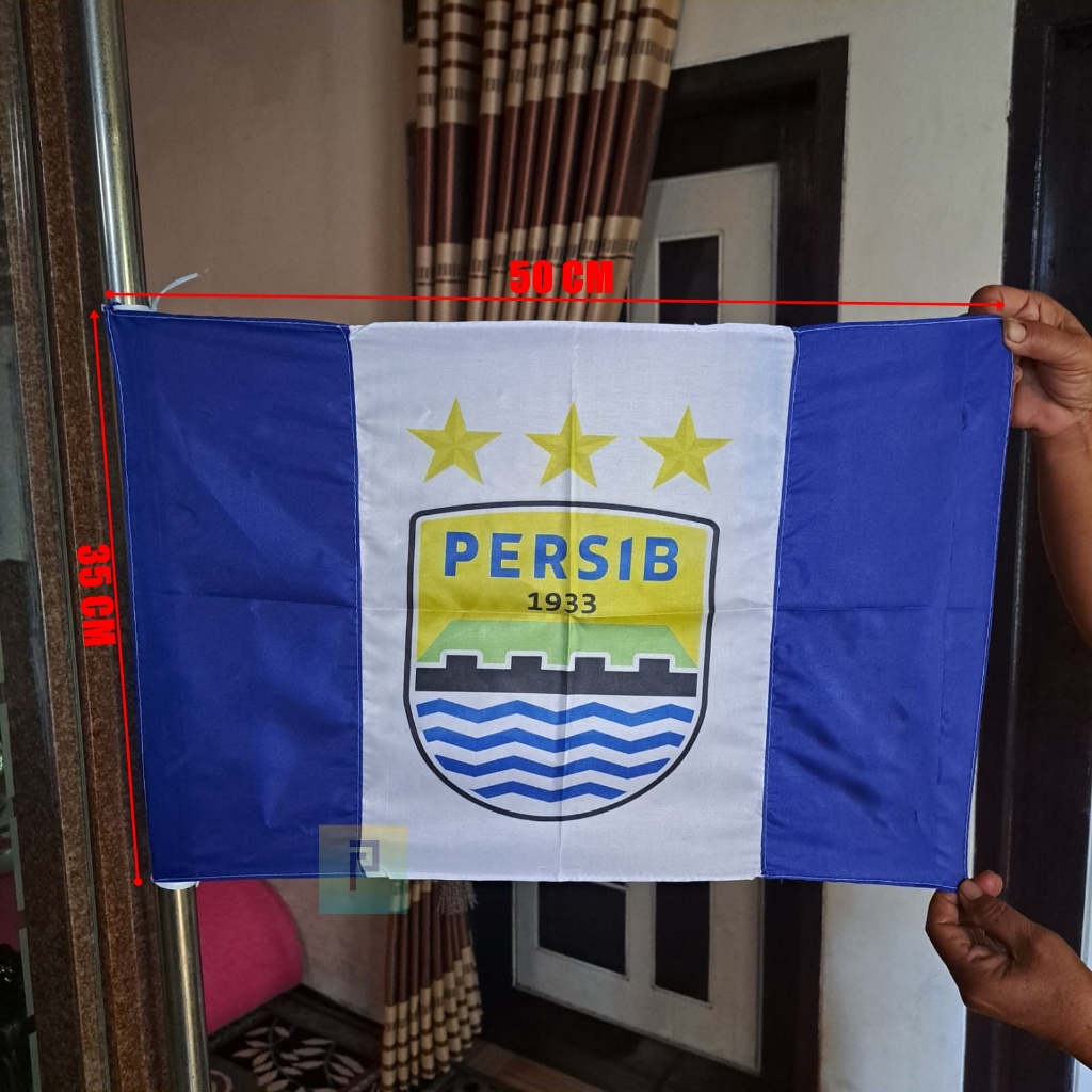 PERSIB BANDUNG FLAG 50 CM x 35 CM | Shopee Philippines