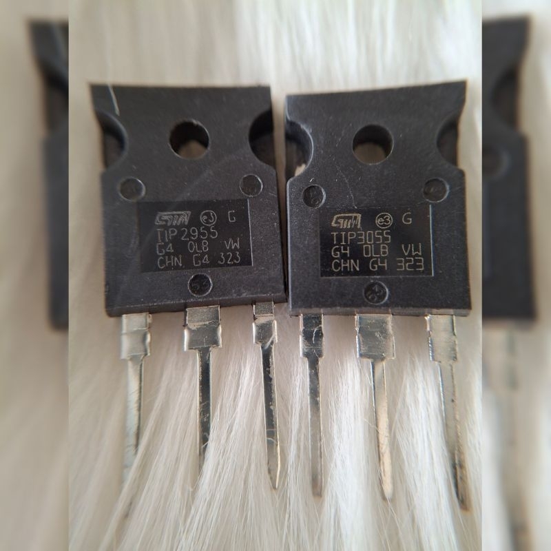 10 sets of TIP TRANSISTORS 2955 3055 (SET) MOSPEC MOSFET 2955-3055 ...