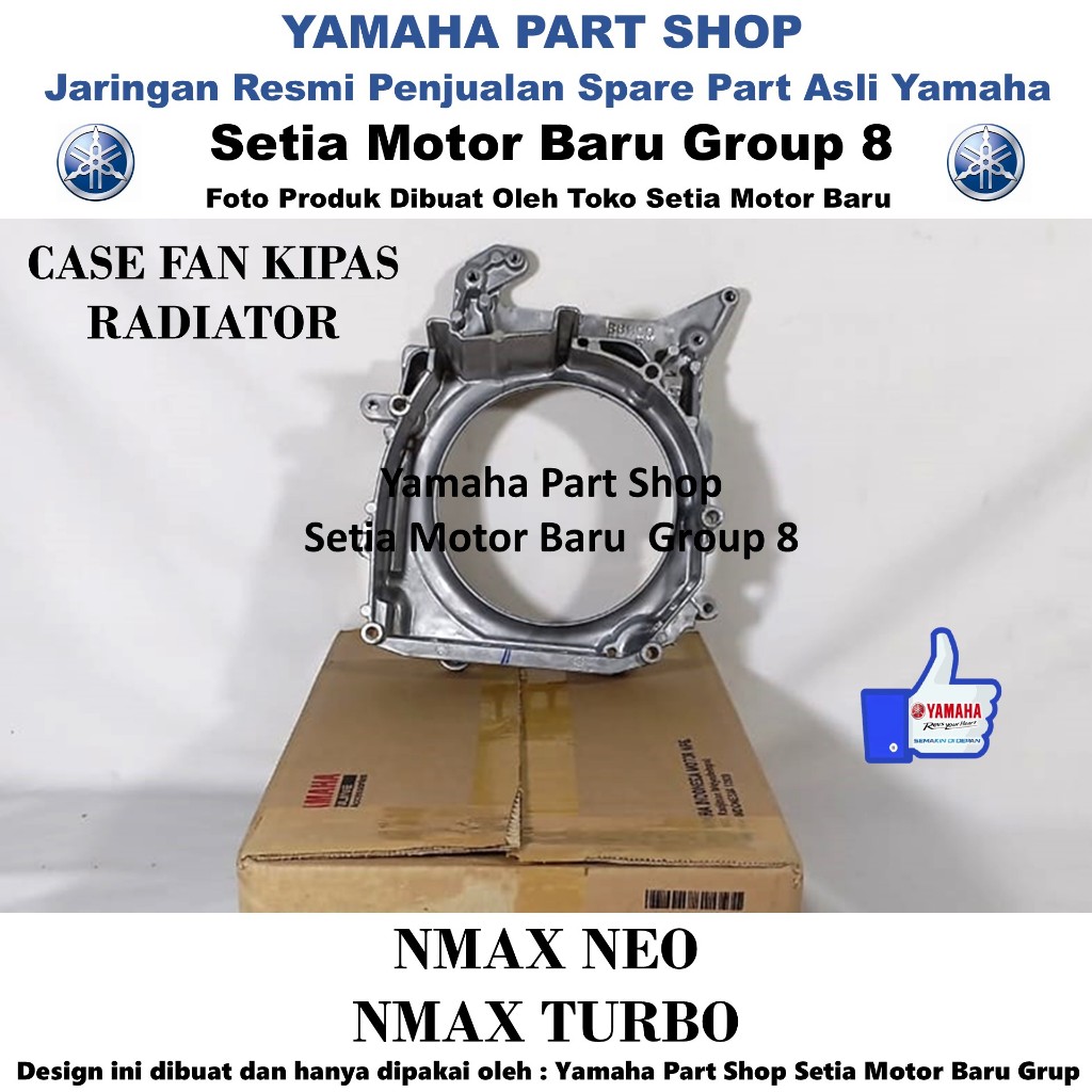 Casing Case Fan Radiator Fan N Max Nmax Neo Turbo Original Yamaha ...