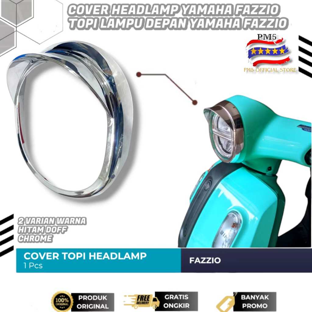 Yamaha FAZZIO HEADLAMP COVER YAMAHA FAZZIO PNP YAMAHA FAZZIO HEADLAMP ...