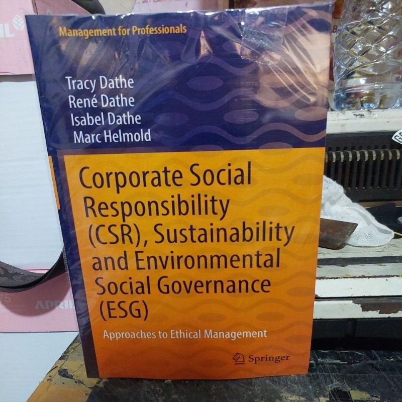 Corporate Social Responsibility (CSR) Book, Sustainability | Shopee ...