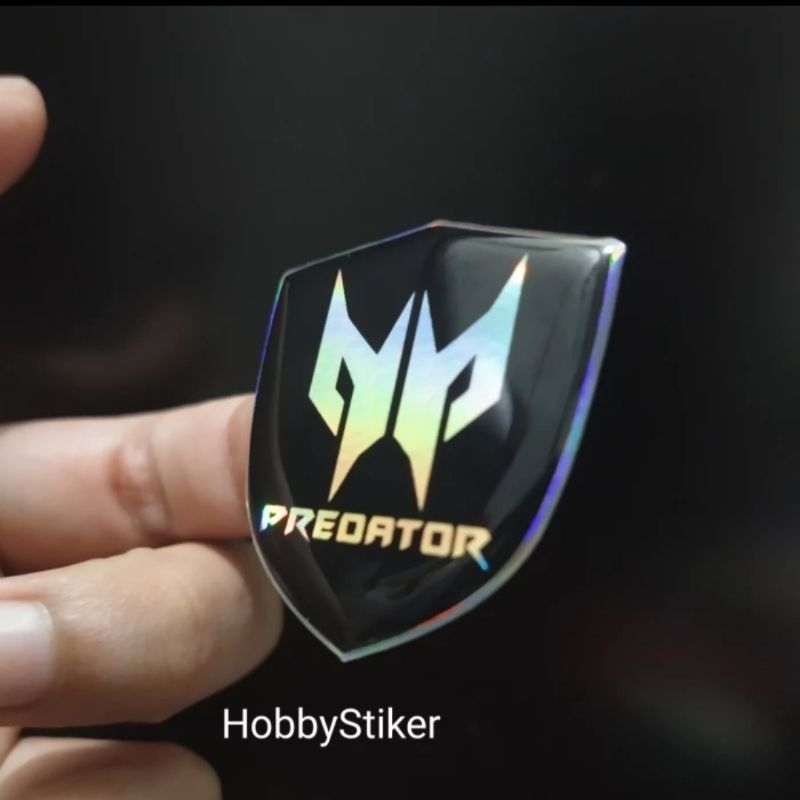 Acer predator gaming Embossed emblem Sticker for pc laptop | Shopee ...