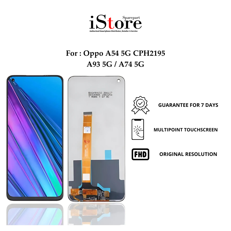 Istore Lcd Oppo A54 5G CPH2195 / A93 5G / A74 5G Fullset Touchscreen ...