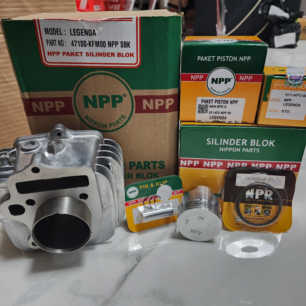 Cylinder Block+Piston Kit SET Legend, SUPRA FIT NEW Brand NPP | Shopee ...