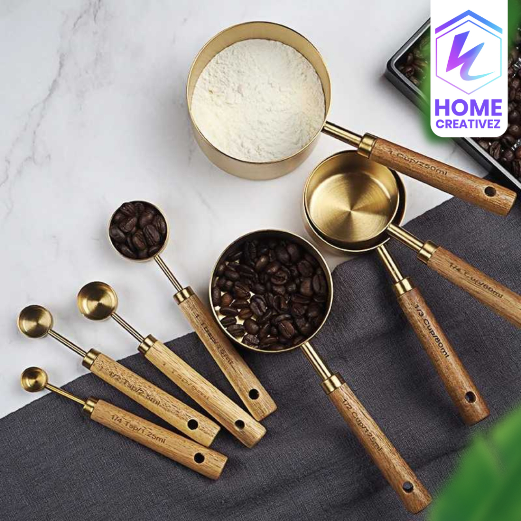 Homecreativez-ZISIZI Measuring Spoon Cup Measuring Spoon 4 PCS | Shopee ...