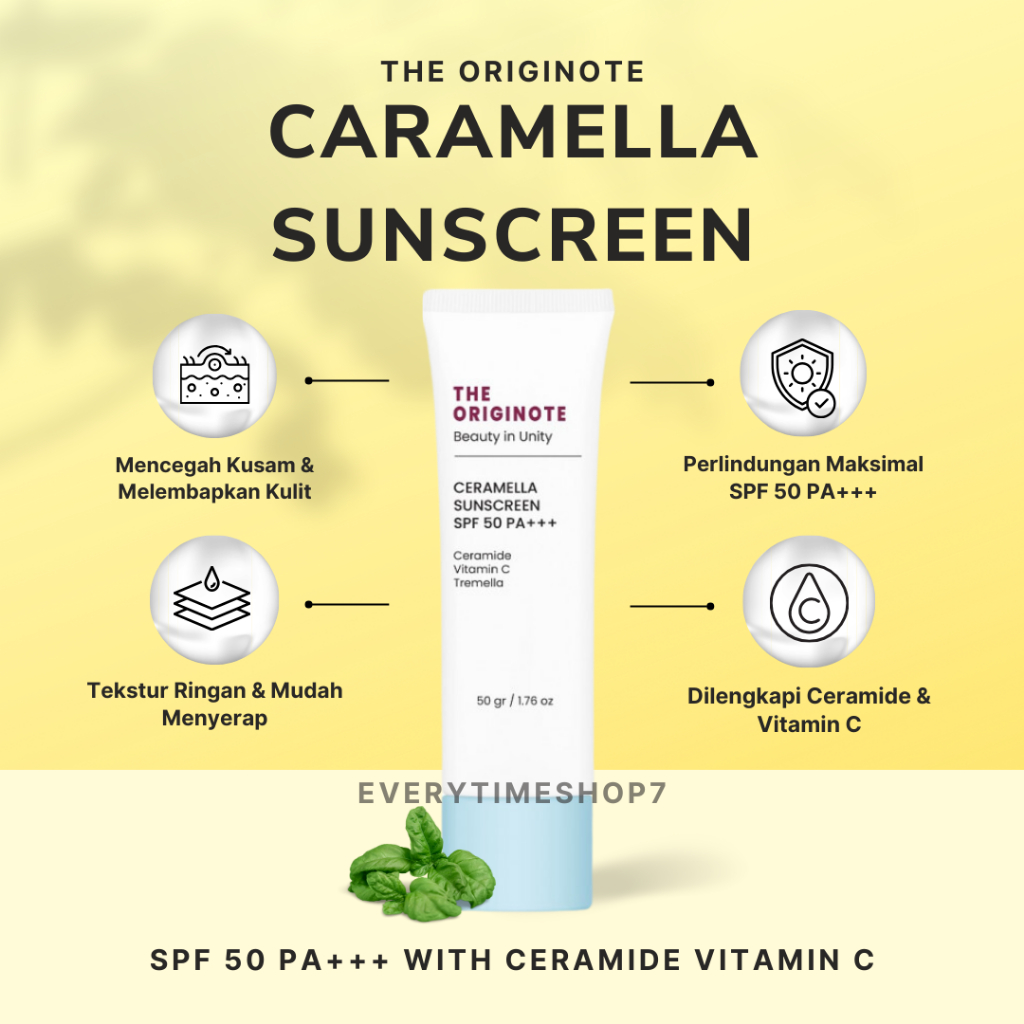 MATAHARI The ORIGINOTE Caramella Sunscreen SPF 50 PA++ 50g (with ...