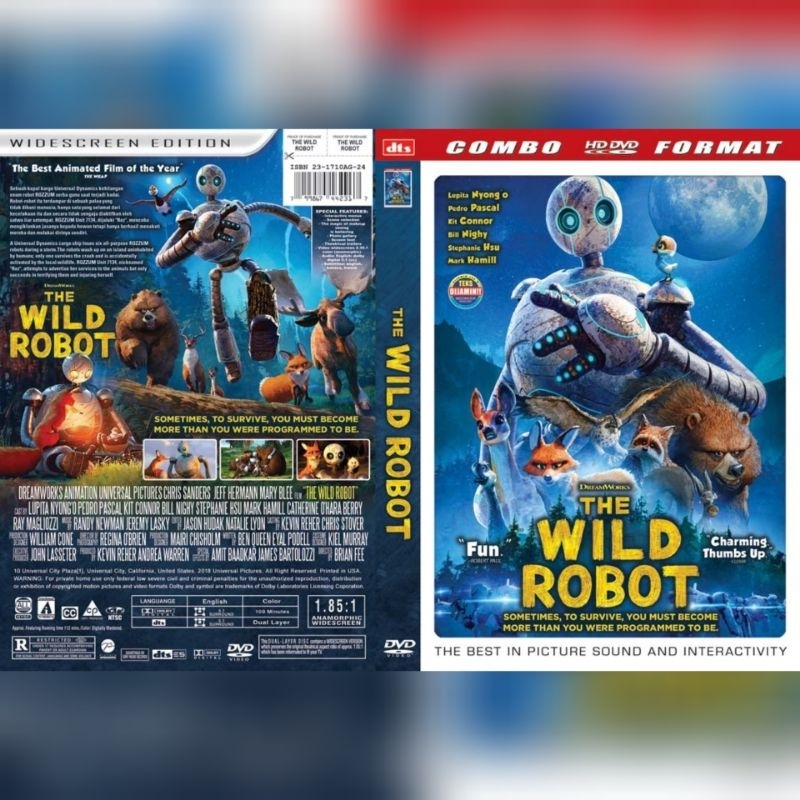 The WILD ROBOT Animated Film Cassette - 2024 - HD | Shopee Philippines