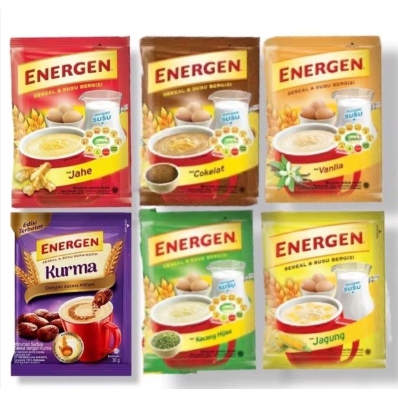 Energen Instant Cereal contains 10 sachets // Energen Cereal Renteng ...
