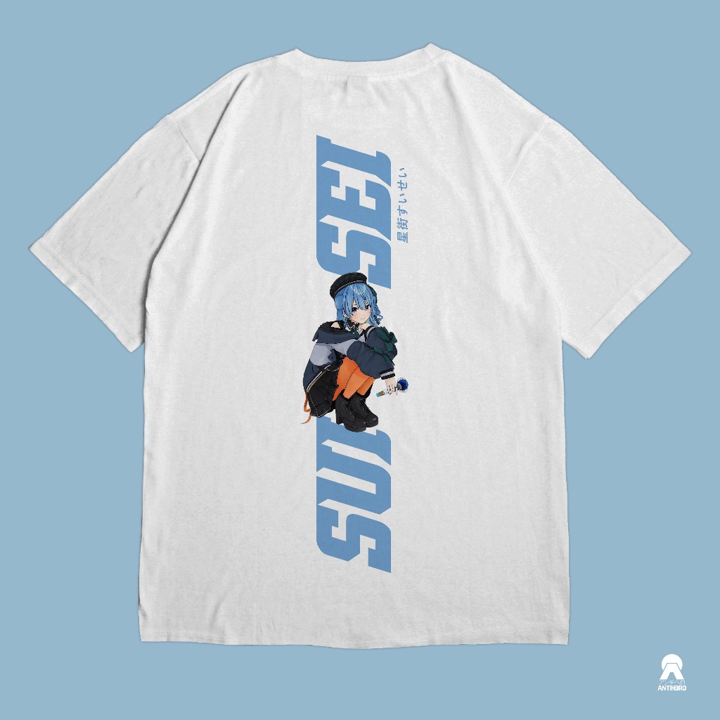 Hoshimachi SUISEI T-Shirt 2024 Hololive Holo JP Vtuber T-Shirt Cotton ...
