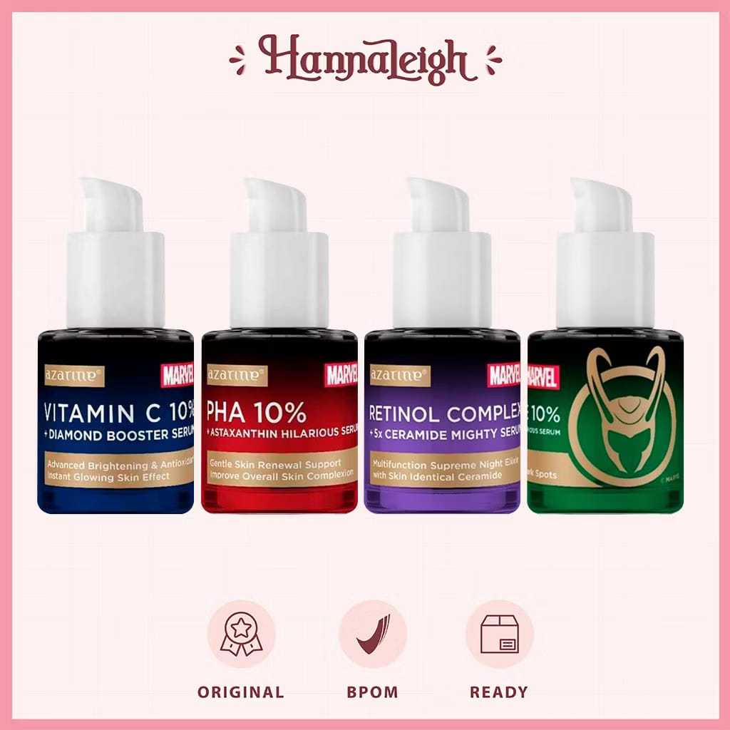 Azarine Super Fighters Serum Level Up Retinol Complex - Niacinamide 10% ...