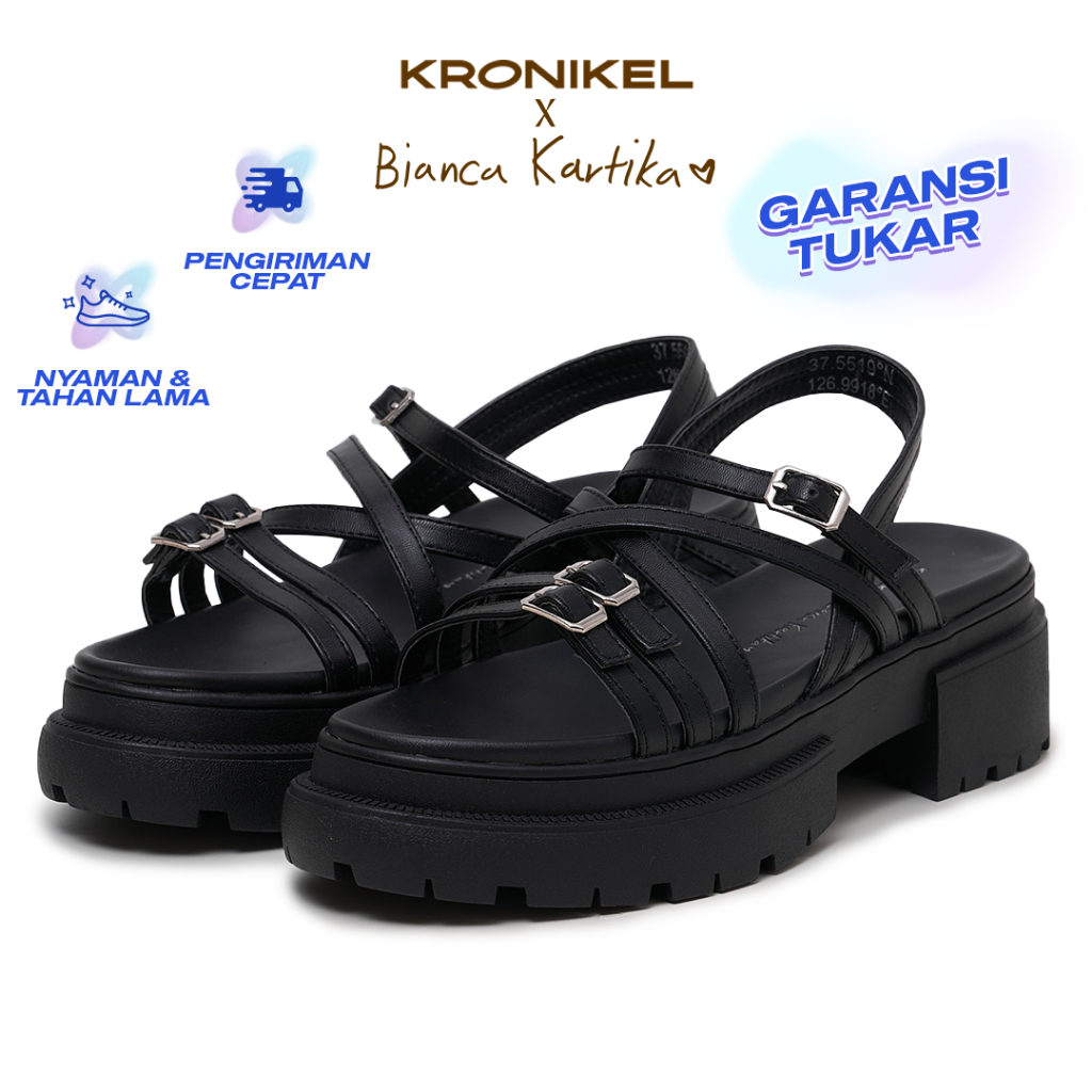 Kronicle Bianca Mirae Thin Strap Sandals | Shopee Philippines