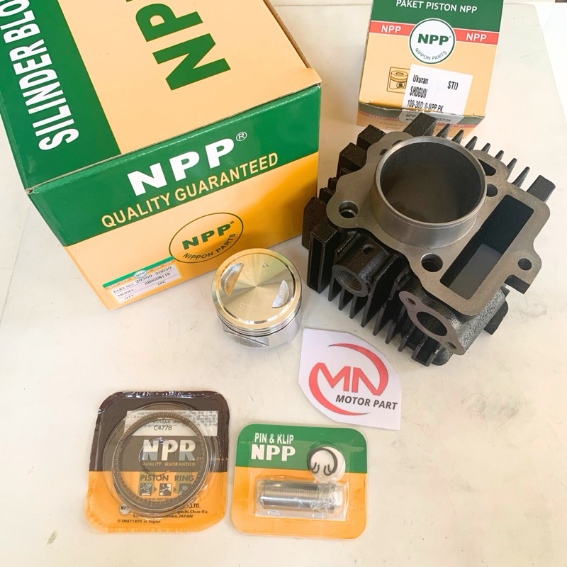 Cylinder Block Piston Set Piston Kit Suzuki Shogun 110 NPP | Shopee ...