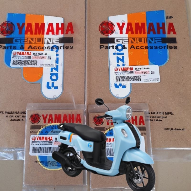 Striping STICKER FAZZIO BLUE DULL BLUE SOLID B 2024 2025 ORIGINAL ...