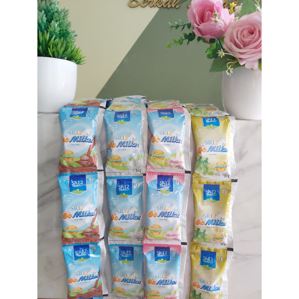 Go MILKU SR12 Halal Etawa Premium Goat Milk GO MILKU SR12 SACHET ...