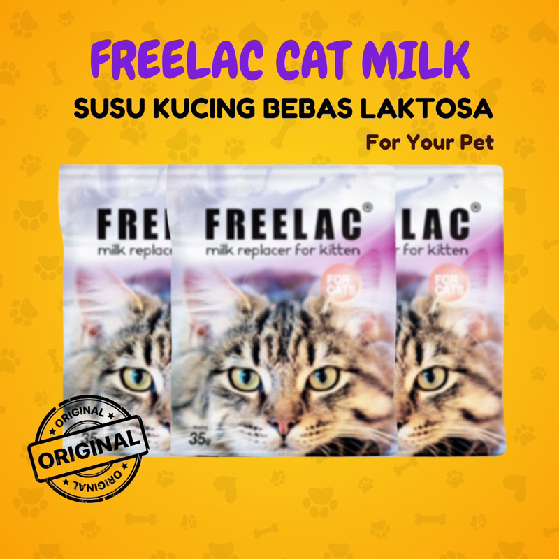 Freelac MILK - Lactose Freelac Kitten MILK Freelac Cat MILK Kitten 30gr ...