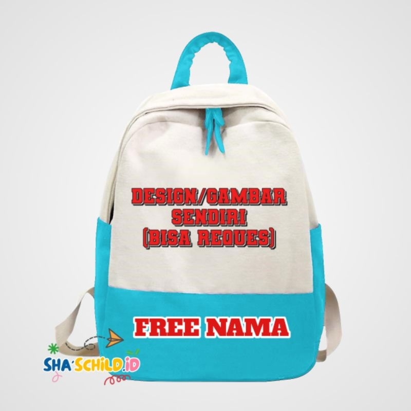 Custom REQUEST DESIGN children's backpack, LIKE YOUR OWN, unisex ...