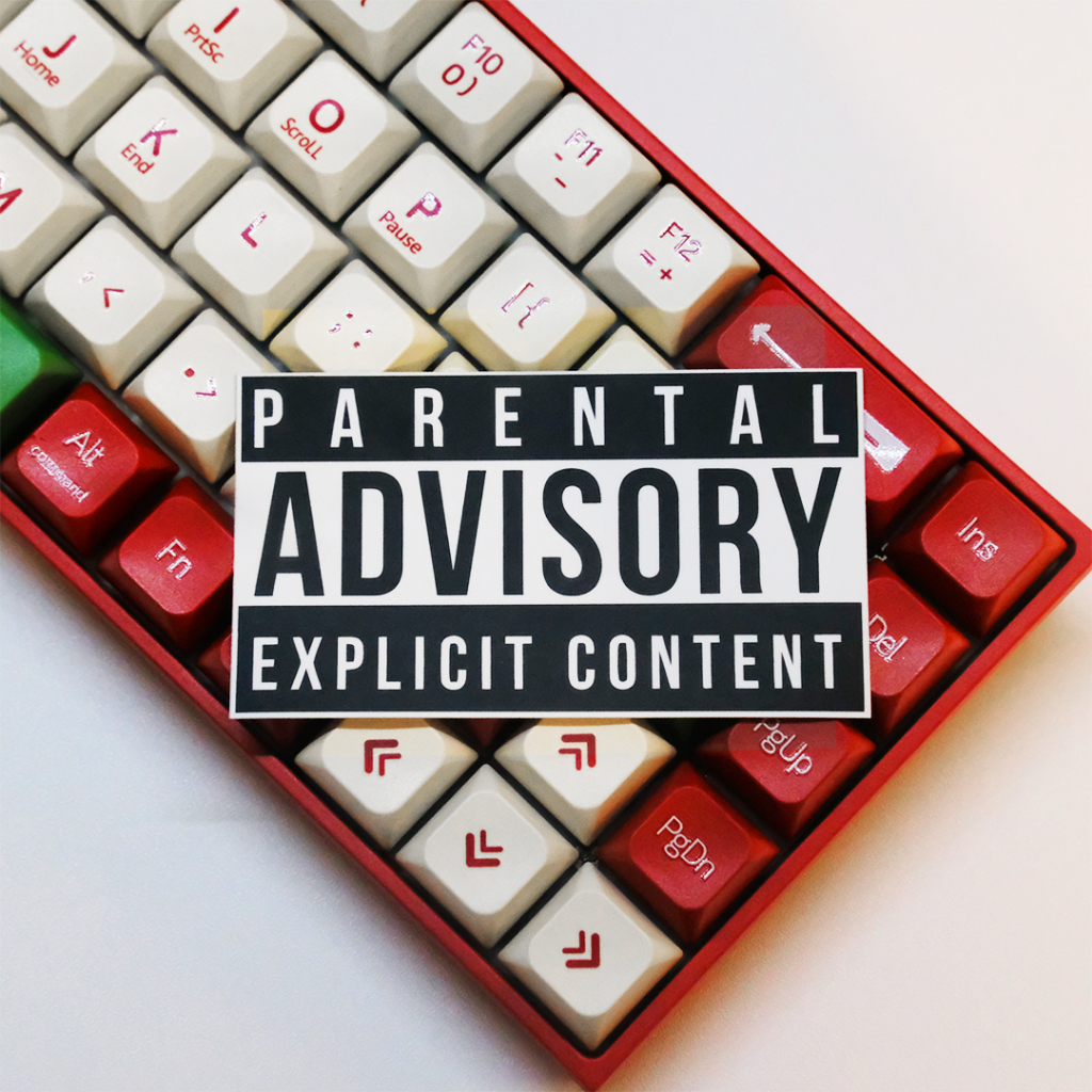 Parental ADVISORY STICKER | Shopee Philippines