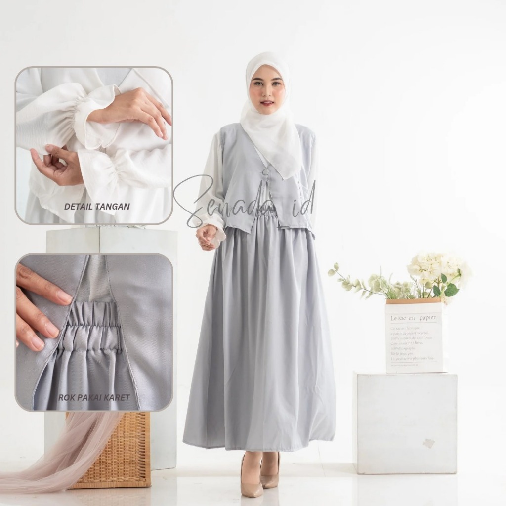 Carla ONESET MATERIAL SYAKILA PREMIUM LIGHT AND COOL TO WEAR every day ...