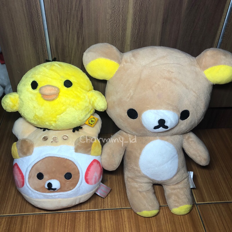 Rilakkuma & Kiiroitori plushie doll duck doll rilakkuma cake brand ...