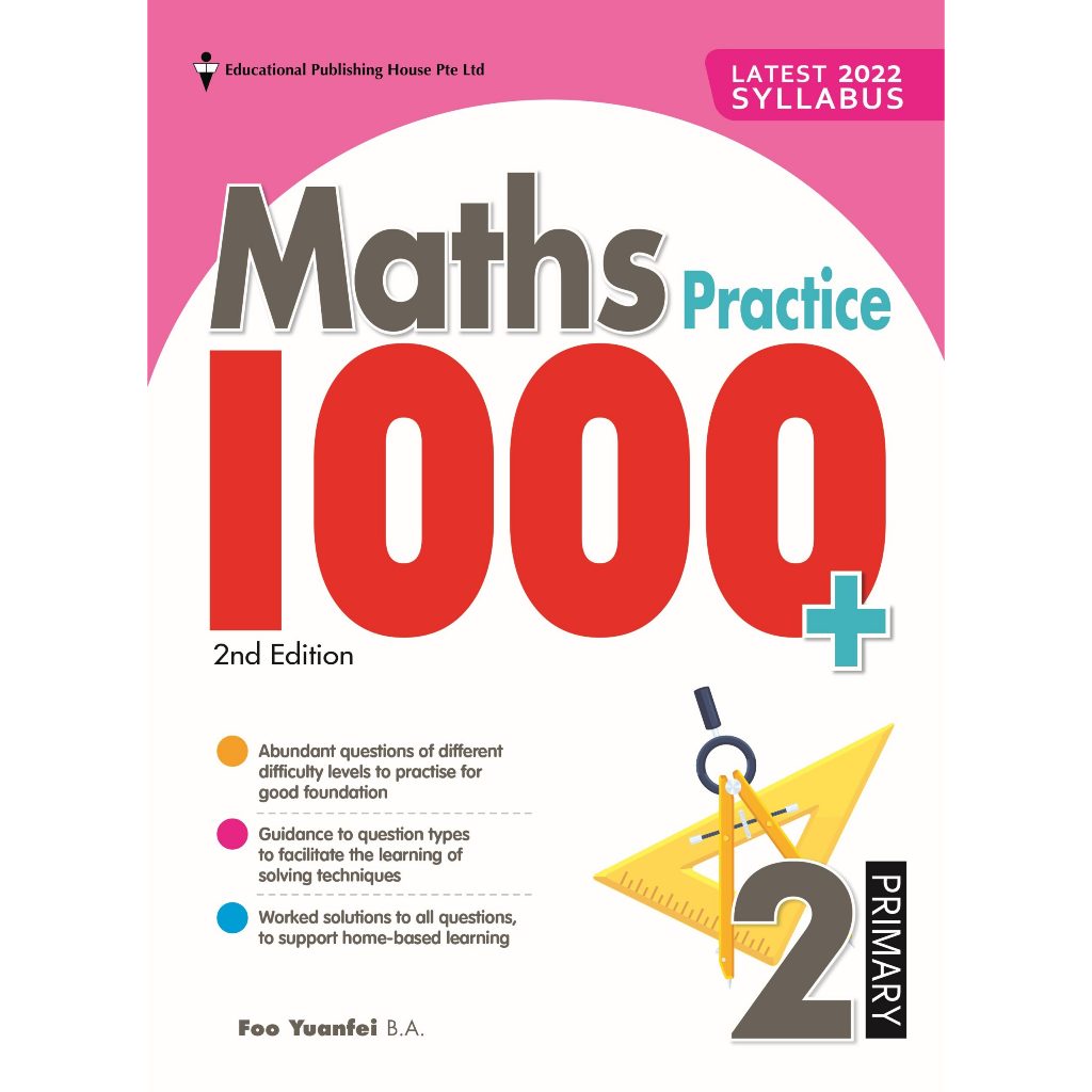 Maths Practice 1000+ - Primary 2 | Mathematics practice book for ...
