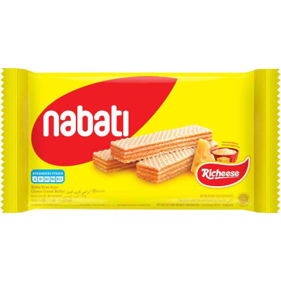 Nabati Richeese Wafer Cream Cheese flavor 75g | Shopee Philippines