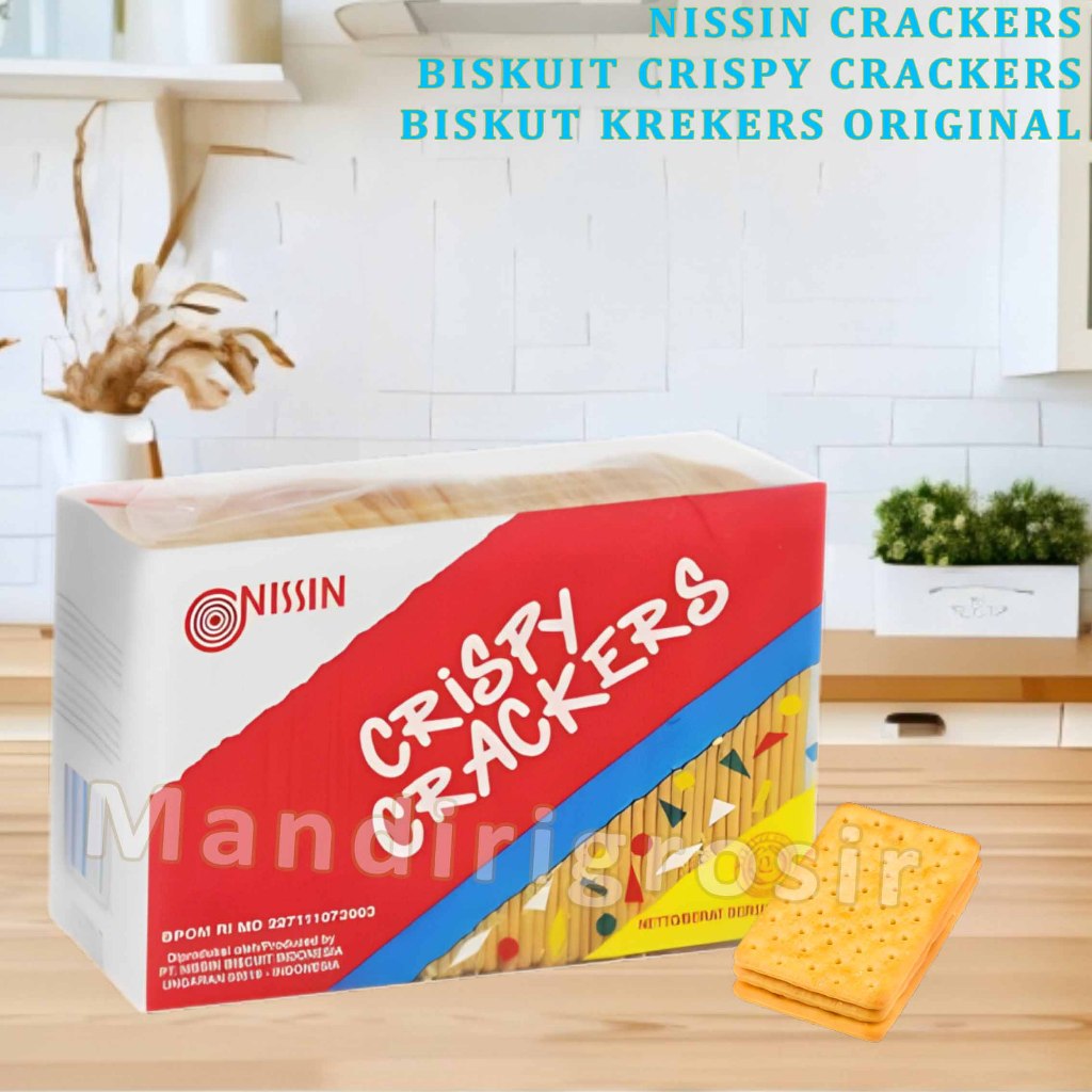 Crispy Crackers Biscuits * Nissin Biscuit * Original Crackers Biscuits ...