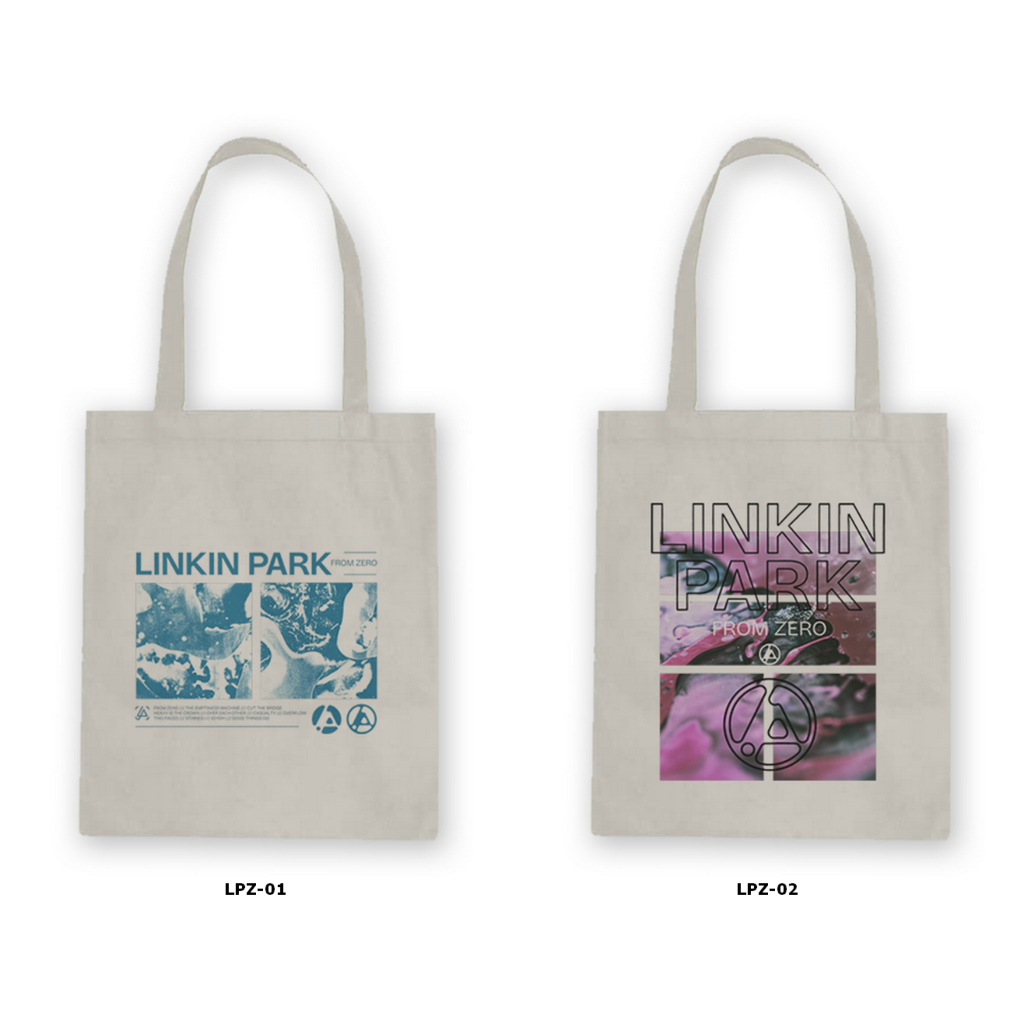 Zipper TOTE BAG - LINKIN PARK / FROM ZERO | Shopee Philippines