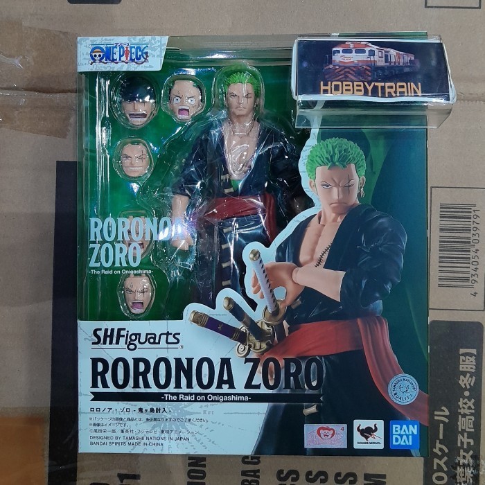 Shf RORONOA ZORO THE RAID ON ONIGASHIMA FIGURE | Shopee Philippines