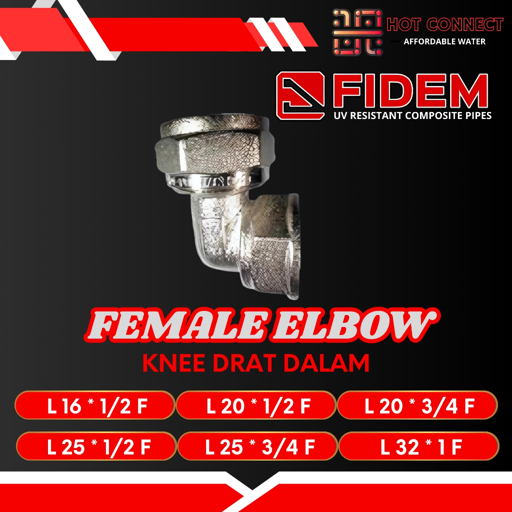 Knee Drat In Fidem / Female Elbow Knee Drat L Hot Water Pipe | Shopee ...